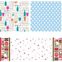 China 100% Pulp 1/8 Folded Easter Party Paper Tablecloths Rectangle Shape for sale