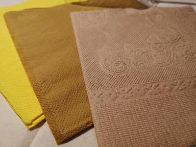 China OEM Restaurant Color Paper Napkin 17gsm 2ply For Wedding Luncheon for sale