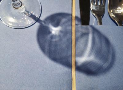 Cina Blu di bambino eliminabile domestico variopinto dei tovaglioli di cena grande in vendita