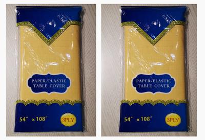 Cina Ristorante o copertura pulita impermeabile domestica CO eliminabile della Tabella di Oilproof amichevole in vendita