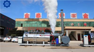 China De automatische Industriële Mobiele Stoomketel Met gas van de Stoomketelolie Voor Bouw for sale