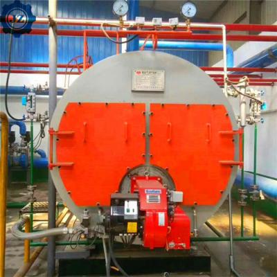 Cina 150hp tipo orizzontale olio/caldaie a vapore industriali a gas per la fabbrica dei materiali da costruzione in vendita