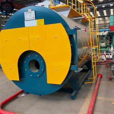 Cina Caldaie a vapore industriali del gas automatico del gasolio WNS per asfalto di riscaldamento in vendita