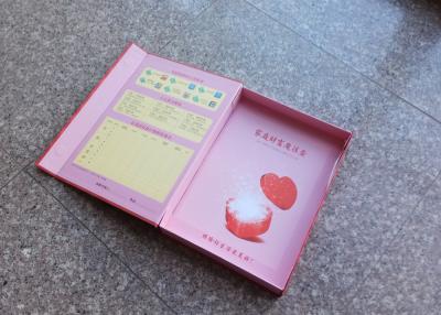 中国 パンフレットの磁気ふたとの赤いボール紙のギフト用の箱単層の1.2mmの厚さ 販売のため