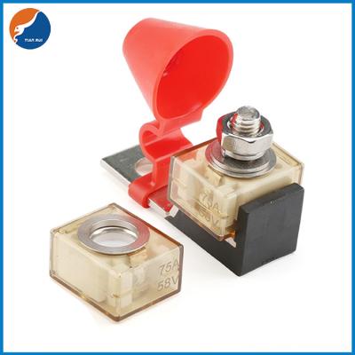 China Todo el fusible de cerámica 58V 30A 100A 200A 300A de la batería cuadrada inclusiva MRBF para el barco del coche en venta