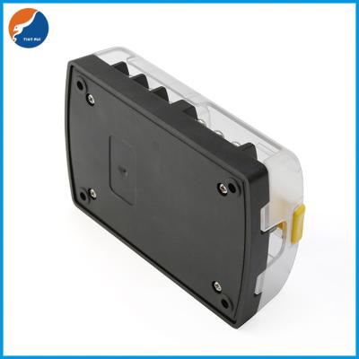 China 6 Way ATY ATO ATC Blade Fuse Holders Car Automotive Fuse Block with Negative Bus Bar for sale