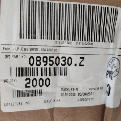 Cina Valvola a cartuccia di basso profilo JCASE Littelfuse 0895020.Z 0895025.Z 0895030.Z 0895040.Z 0895050.Z 0895060.Z in vendita