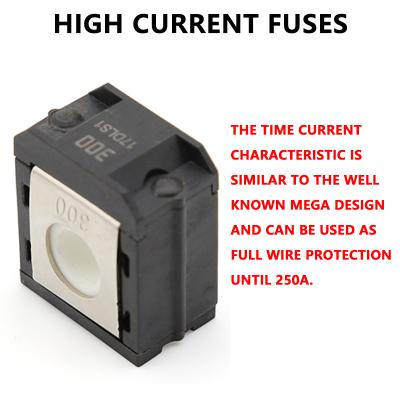 China 3998XXX.ZXM10 MEGA Starter Fuse 80V DC M8 M10 ZCASE Bolt Down Single Material Handling for sale