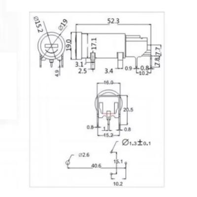 China Fenorische Harz-Bayonett-Typ Kappe 6x30mm 15A 30A 500V 600V AC PCB-montierte Sicherungshalter zu verkaufen