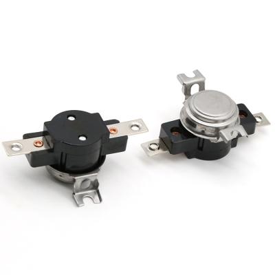 China KSD302 95 Grado 25A 250V Control de alto límite de alta potencia Termostato de disco bimetal en venta