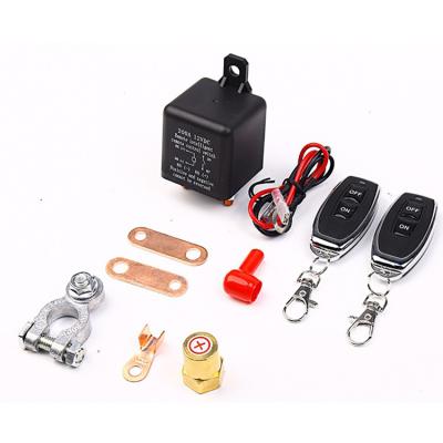 China 12V 24V 120A 200A High Current Relay Switch Dual Remote Car Battery Disconnect Relay Shut Off Switch Isolator for sale