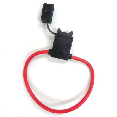 China Car Audio 12 Volt Inline Fuse Holder Automotive 10AWG 10 Gauge ATC Heavy Duty for sale