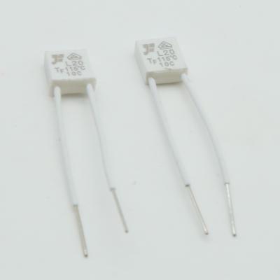 115 度 10A 250V 絶縁放射線鉛温度 熱切断シューズ