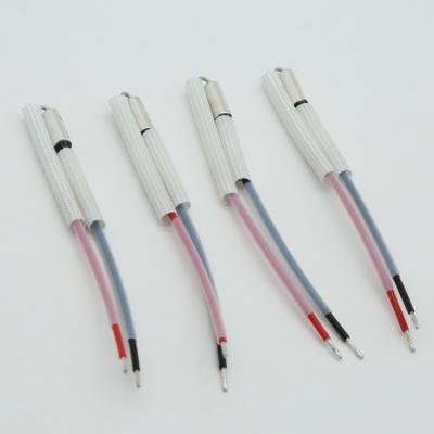 China Thermal Fuse Assembly with Wire Heat Resistant Sleeve Insulation Tube for sale