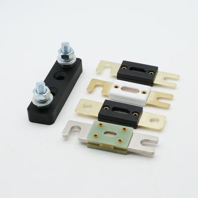 China 800A 125V UL94V-0 ANL Fuse Holder with Bolt On Black Fuse Block for Automotive Applications for sale