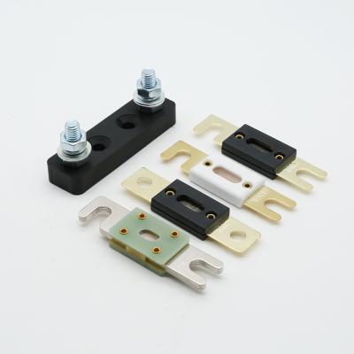China 800A 125V UL94V-0 ANL Fuse Holder with Bolt On Black Fuse Block for Automotive Applications for sale