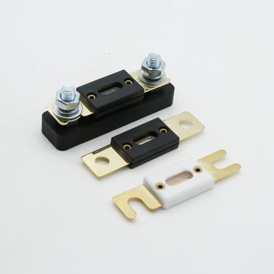 China 800A 125V UL94V-0 ANL Fuse Holder with Bolt On Black Fuse Block for Automotive Applications for sale