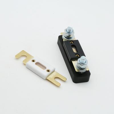 China 800A 125V UL94V-0 ANL Fuse Holder with Bolt On Black Fuse Block for Automotive Applications for sale