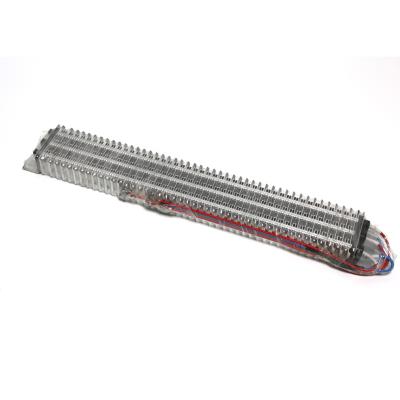 China Compact 12-600VDC 300-500W Electric PTC Air Heater with Corrugated Aluminum Alloy Fin for sale