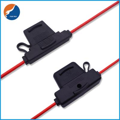 China Wire Fuse Block Maxi Blade Fuse Holder with 8AWG Cable for sale