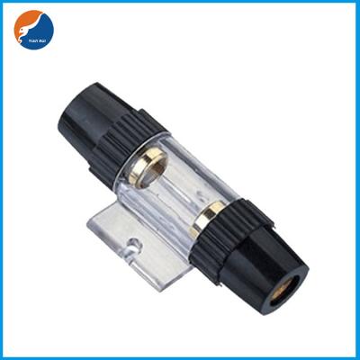 Cina Supporto del fusibile AGU 50A 60A 80A di AMP 10x38mm di AGU-05 audio dell'automobile impermeabile della metropolitana di vetro in vendita