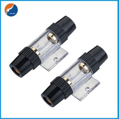Cina Supporto del fusibile AGU 50A 60A 80A di AMP 10x38mm di AGU-05 audio dell'automobile impermeabile della metropolitana di vetro in vendita