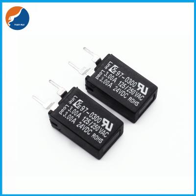 China 97 Series Single Pole Mini Electric Breaker Switch Electrical Overload Protector Small Electronic Circuit Breaker for sale