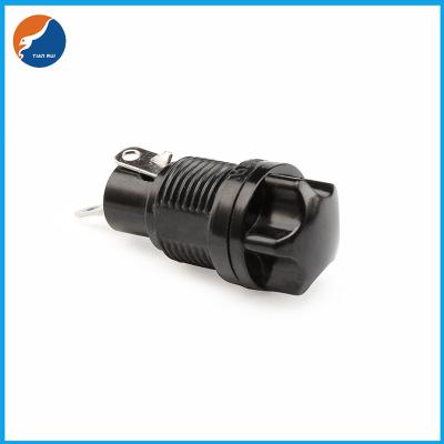 Cina H3-26 5x20 Electronic Glass Ceramic Screw Type Cap Panel Mount Fuse Holder in vendita