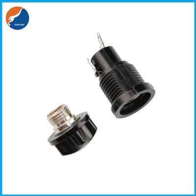 Cina H3-26 5x20 Electronic Glass Ceramic Screw Type Cap Panel Mount Fuse Holder in vendita