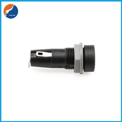 Cina PTF35 Round Screw Type 10A 250V 5X20MM Glass Fuse Panel Mount Fuse holder in vendita