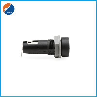 Cina PTF35 Round Screw Type 10A 250V 5X20MM Glass Fuse Panel Mount Fuse holder in vendita
