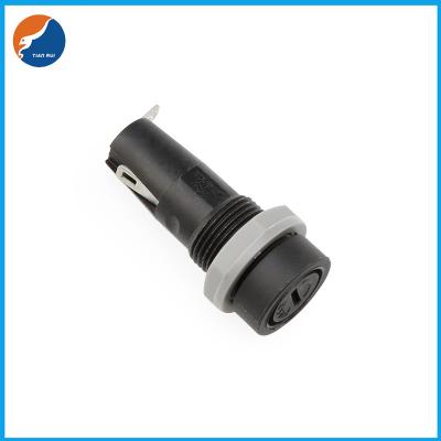 Cina PTF35 Round Screw Type 10A 250V 5X20MM Glass Fuse Panel Mount Fuse holder in vendita