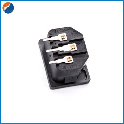 China R14-A-1AB4 Panel Mount Screw Secure 3 PIN IEC Electrical Plug Copper C14 AC Power Socket for sale