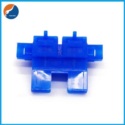 China Red Blue Hinged Type Automotive Auto 32V Inline Fuse Holders For Car ATO Blade Fuse for sale