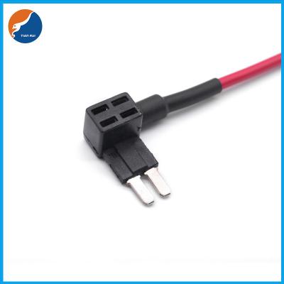 China Add A Circuit Micro 2 Micro2 Inline ACA ACZ Auto Car Fuse Tap Holder with Blue Insulation Terminal for sale
