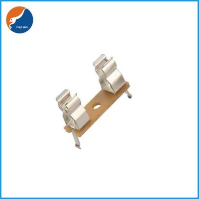 Cina supporto del fusibile del supporto del PWB di 249A Tin Plated Brass Terminals 5.2mm per i fusibili della metropolitana di 5x20mm in vendita