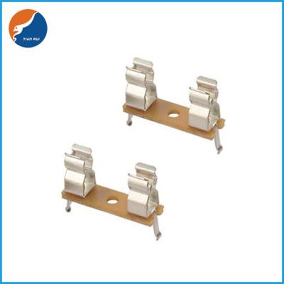Cina supporto del fusibile del supporto del PWB di 249A Tin Plated Brass Terminals 5.2mm per i fusibili della metropolitana di 5x20mm in vendita
