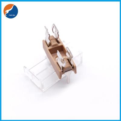 Cina JH-510 supporto di nylon del fusibile del PWB della fibra di vetro 5X20mm con rivestimento protettivo trasparente in vendita