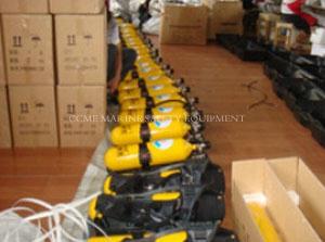 China RHZK Series self-contained open-circuit compressed air breathing apparatus for fire-fighting for sale