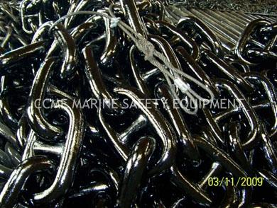 China G80 stud link marine anchor chain for sale