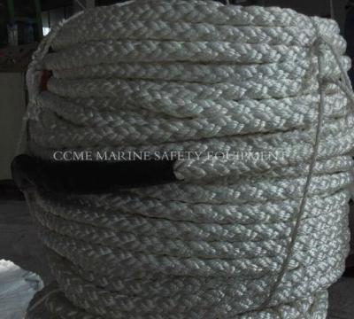 China 8 strand 72mm nylon marine rope for sale