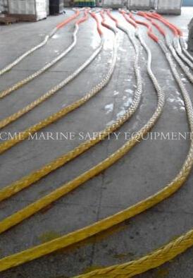 China 12strand CHNMAX UHMWPE marine tow rope for tow ship for sale