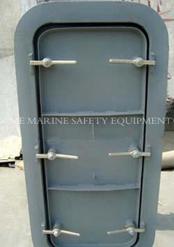 China Marine Interior A60 Double Leaf Fire Rated Steel Door For Shipbuliding for sale