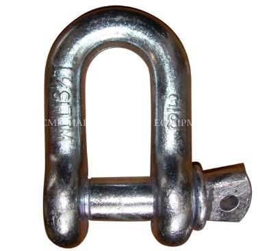 China HDG JIS Commercial type D shackle for sale