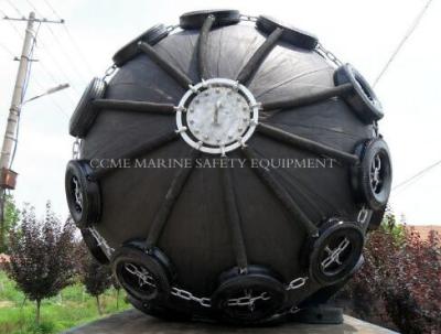 China Mooring Rubber Fender with High-performance, Cylindrical, Pneumatic  type for sale