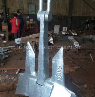 China Marine Hhp Stockless Anchors Boat Anchor Navy Ship Anchor for sale