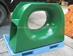 China Panama Chock EU Type Deck Mounted marine chocks for sale