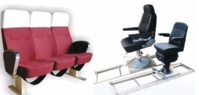 China Adjustable Marine Captain Chair Marine passenger seats chairs for sale