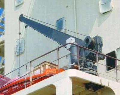 China 1.5-30ton Straight Stiff Boom Deck Marine Crane for sale