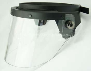 China PC Face Shield Visor for Safety Helmet for sale